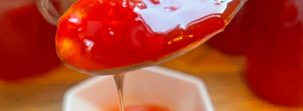 Sweet Chilli Jam (previously bishop crown chilli jam) – Lulu Lemon & Lace