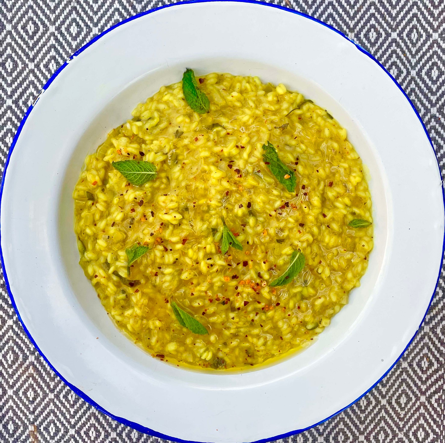 Lemon and mint risotto – Lulu Lemon & Lace