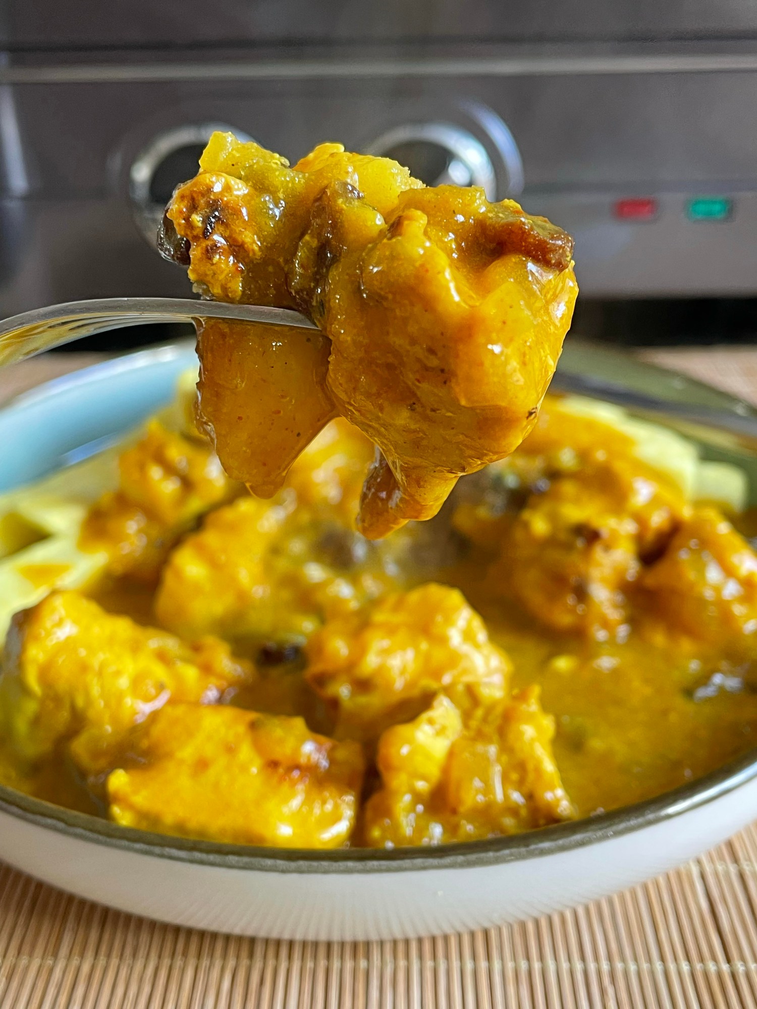 Retro school chicken curry and chips – Lulu Lemon & Lace